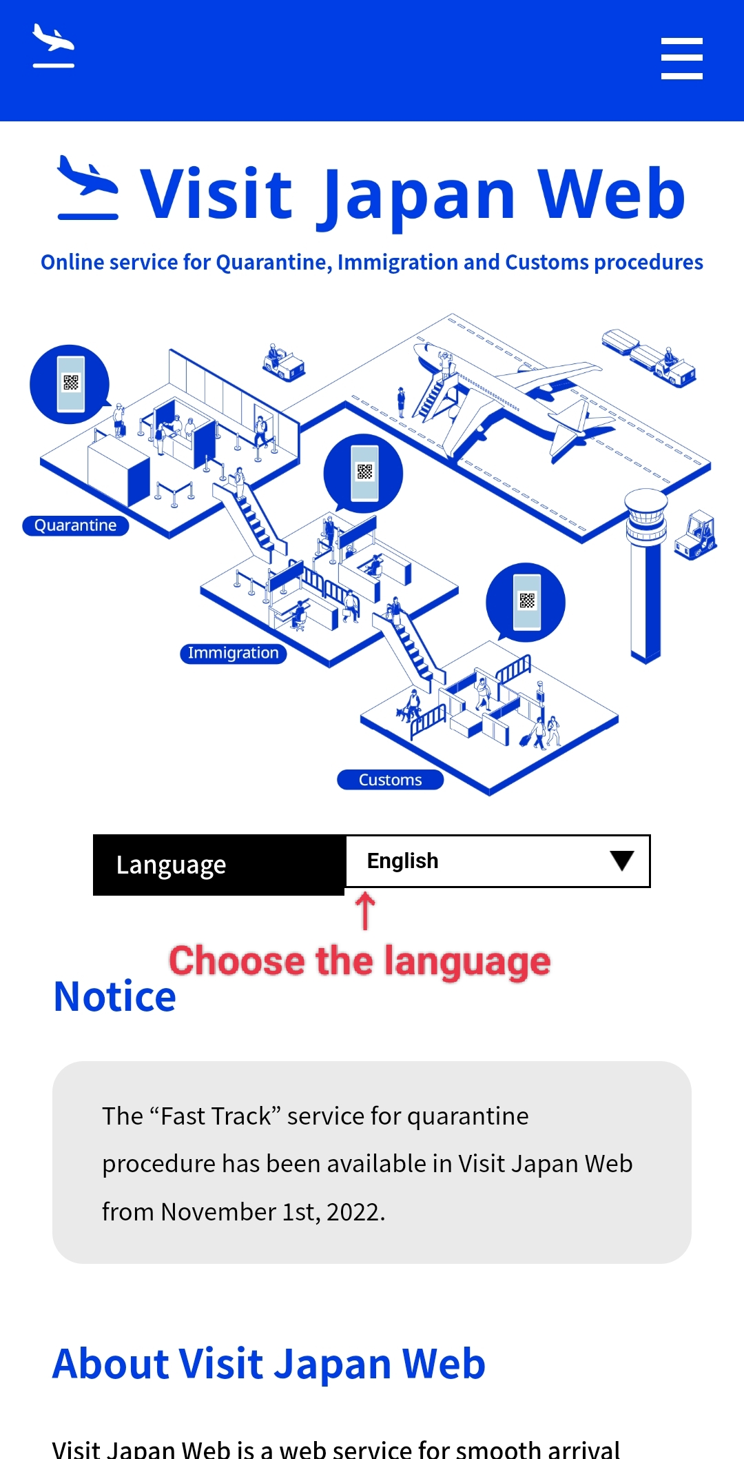 Tips to Facilitate the Japan Entry Procedure: Visit Japan Web! | 【Tips ...